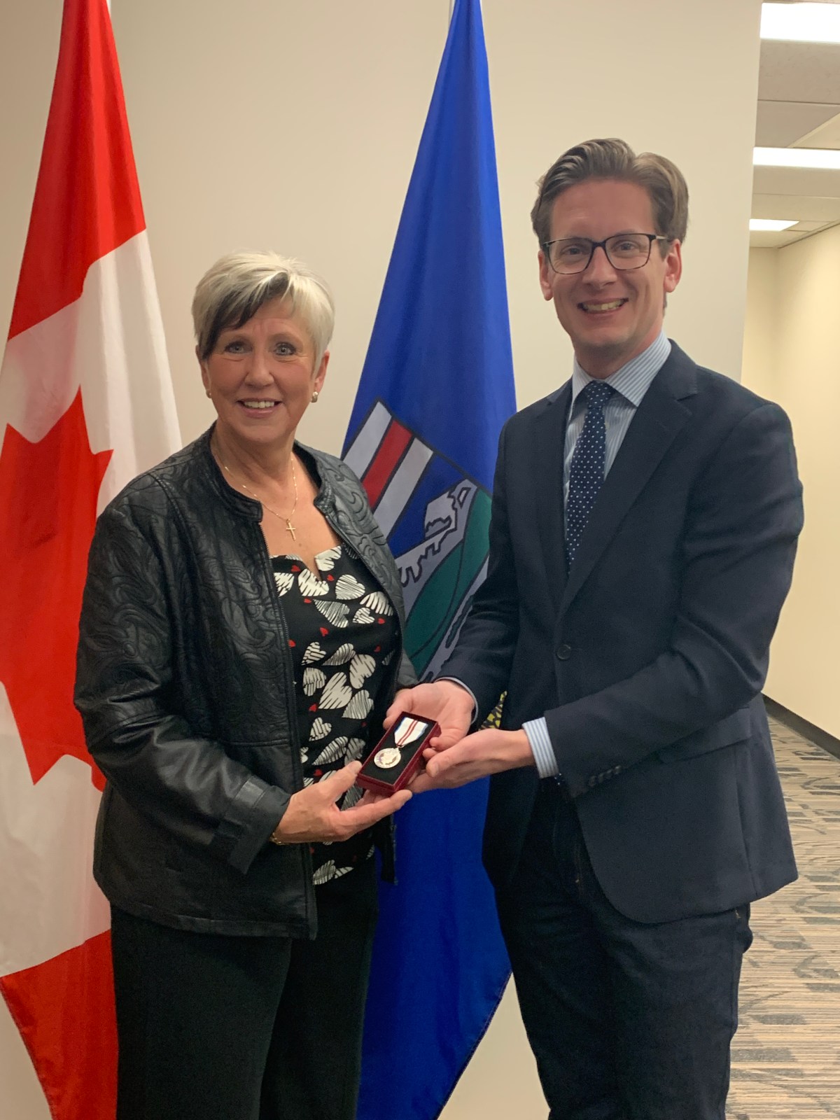 Linking Generations Executive Director, Debbie Sinclair, awarded the ...